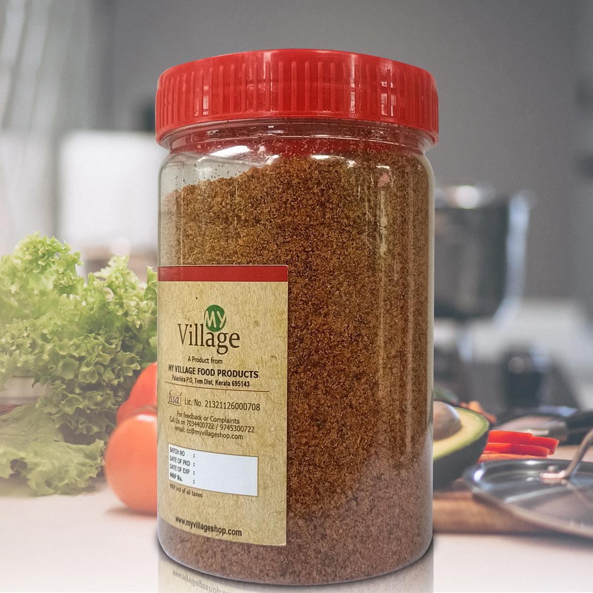 Prawns Coconut Chutney Powder 200g – MyVillageShop.com