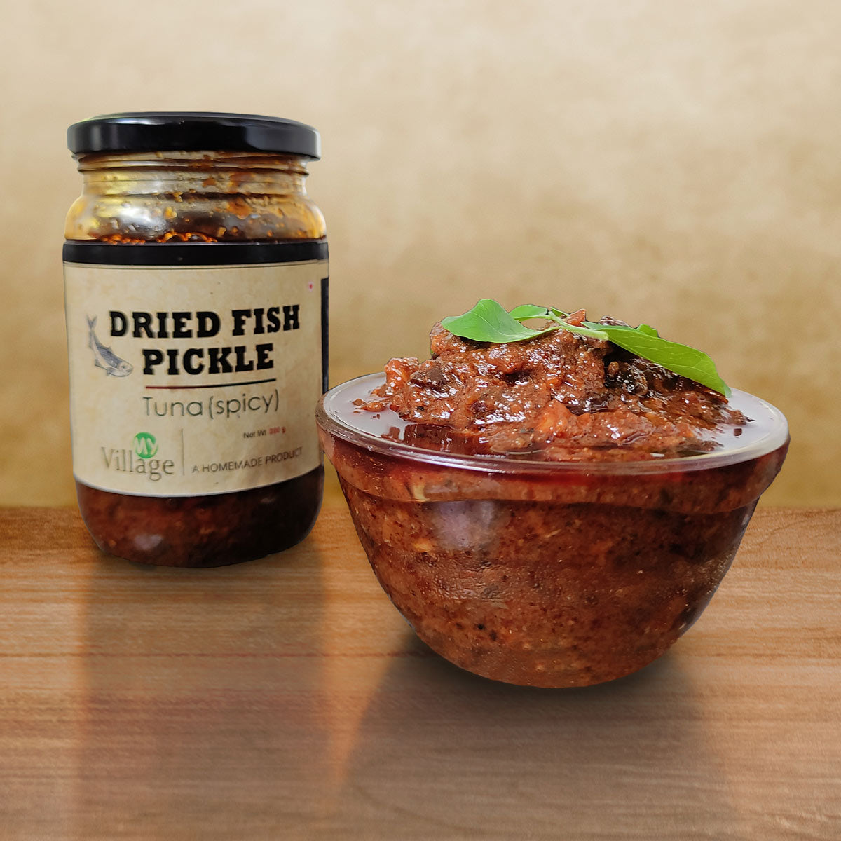 Dry Fish Pickle (Tuna Fish), Homemade Spicy Fish Pickle – MyVillageShop.com